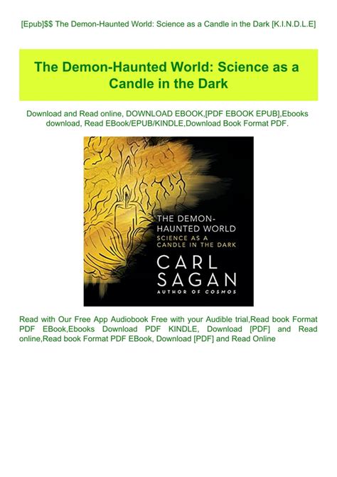 [epub] The Demon Haunted World Science As A Candle In The Dark [k I N