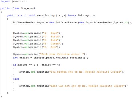 Ib Computer Science Java Selection Structures Part 2 A1 Stem Education