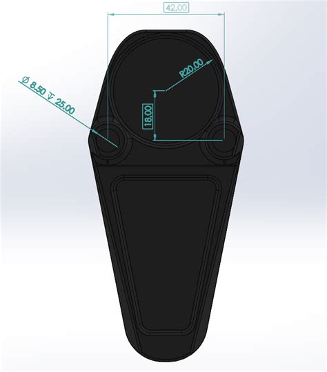 🔫 Pdw Stock Pad・ Stl File For 3d Printing・cults