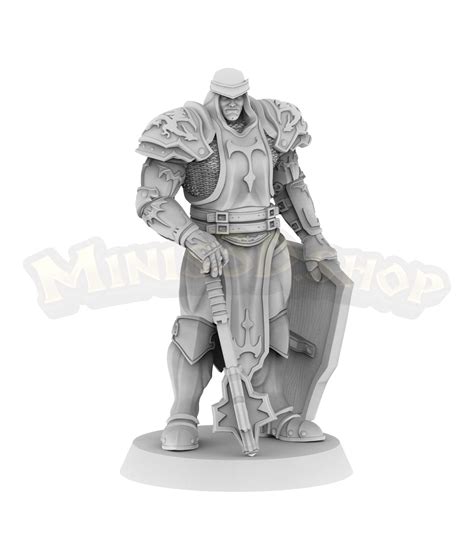 Human Cleric Miniature Female Human Cleric 07