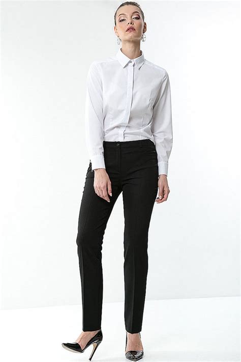 Классические чёрные брюки Priz-80617-1299-99 цена-2488 р. в интернет ...