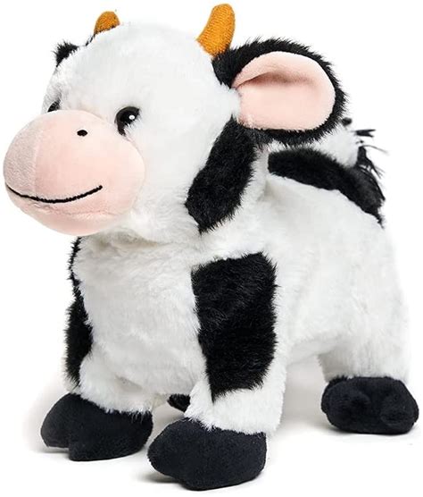 China Cuddle Barn Barnyard Buddies Cow Animated Singing Cow Plush