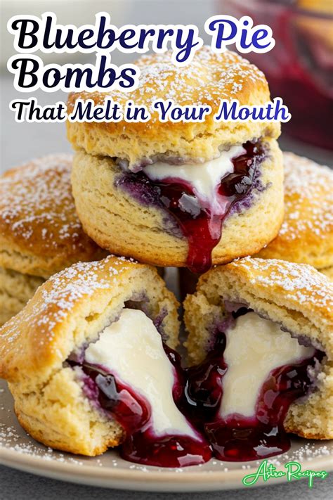 Astro Blueberry Pie Bombs That Melt In Your Mouth Dont Lose This