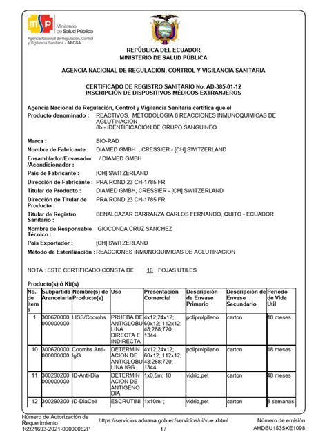 Documentos Tecnicos Pdf Dispositivo Médico Sólido Amorfo
