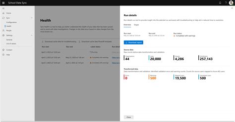 Sync Health And Monitoring School Data Sync Microsoft Learn