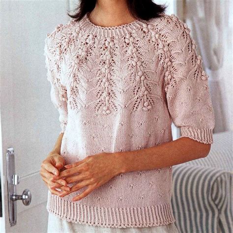 Японская кокетка 5 ажурных моделей из японских журналов по вязанию Вязание с Paradosik