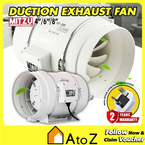 Portable Duction Exhaust Fan 468 Inch High Turbo Suction Power Inline Portable Duction Exhaust Fan 468 Inch High Turbo Suction Power Inline