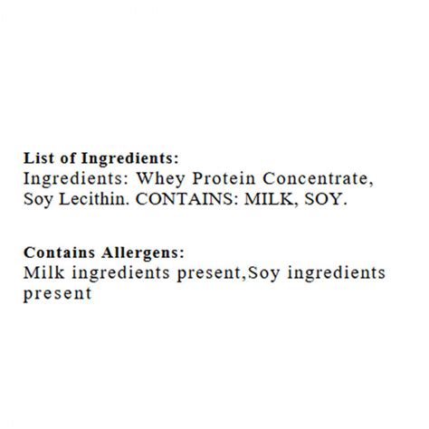 Vital Cuisine Propass Whey Protein Powder Supplement