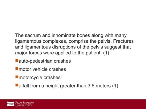 Presacral Venous Plexus Bleeding In Patients With Pelvic Fractures Ppt