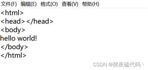 初识html技术