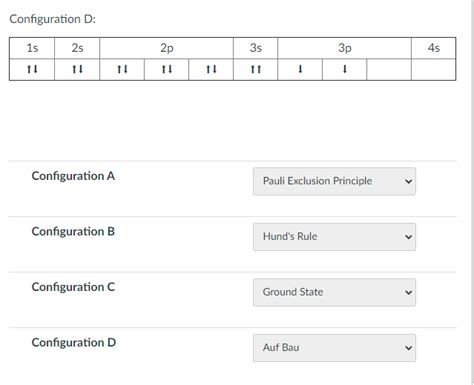 Solved Question 9 0 8 Pts The Following Configurations Are