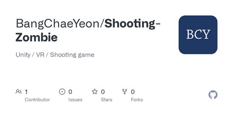github bangchaeyeon shooting zombie unity vr shooting game