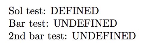 Conditionals Testing Whether A Name Is Defined After Building Up The Name TeX LaTeX Stack