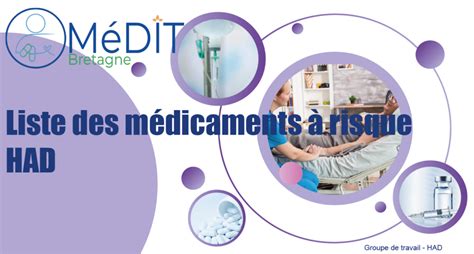 Had Situations And Médicaments à Risque Omédit Bretagne