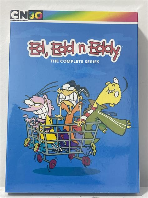 Ed Edd N Eddy Complete Seasons 1 6 Dvd 10 Disc Deluxe Edition Etsy