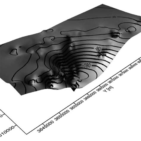 a geometric model of a land deformation conjugated gradient method