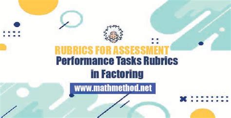 Performance Tasks Rubrics Free Download Math Method