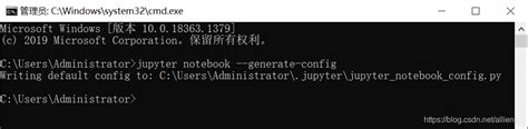 如何修改jupyter Notebook的默认目录和默认浏览器修改jupyter Notebook默认路径 Csdn博客