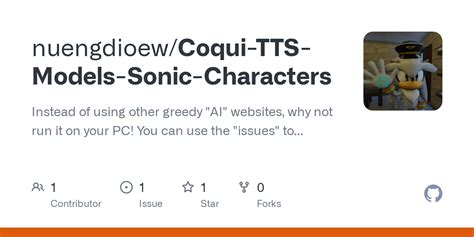 coqui tts models sonic characters train coqui ai voice model ipynb at