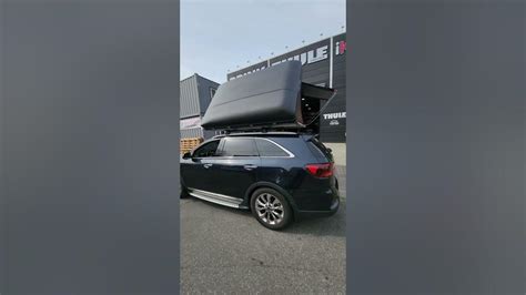 올뉴쏘렌토 4인가족 차박 루프탑텐트 아이캠퍼 스카이캠프 20 업그레이드 패키지 아이캠퍼 루프탑텐트 캠핑 차박 쏘렌토 Youtube