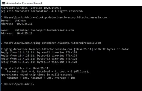 All Pings Are Resolving To Out Ad Dns Server And Getting A Reply