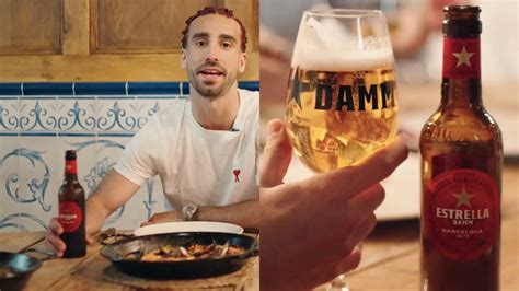 Estrella Damm Y Cucurella Brindan Por Fin Juntos