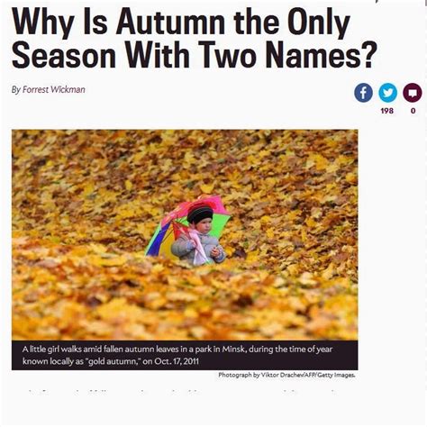 What I Read Fall Vs Autumn Article