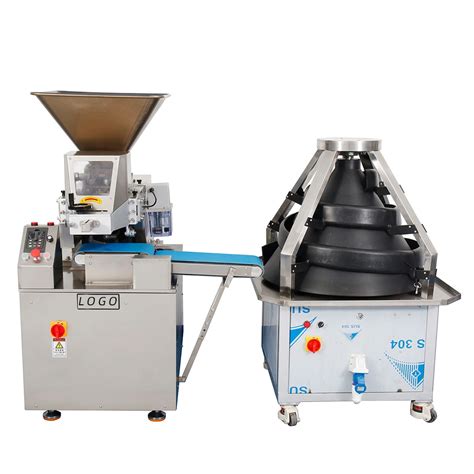 kitchen continuous pizza dough conical rounding machine china baking