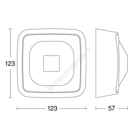 Steinel 064273 Buvimo Detektorius Hf 360 2 Dali 2 Apc Ip54 Baltas Lempumanija