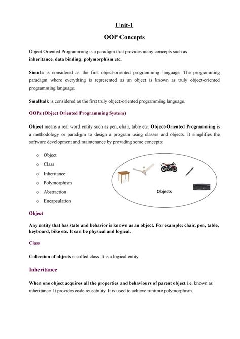 JAVA Programming Lecture Notes Programming In Java Studocu