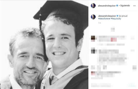 Alessandro Lequio Confiesa Sus Sentimientos Por Aless Con Un Sentido Mensaje