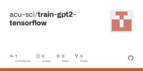 github acu sci train gpt2 tensorflow