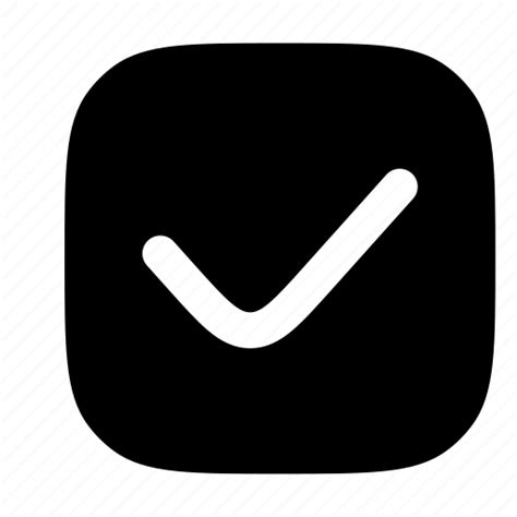 Tick Square Icon Download On Iconfinder On Iconfinder