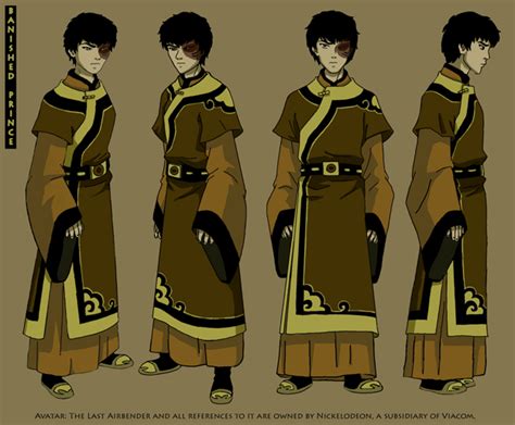 Zuko Model Sheet Colored By Zuko Fans On Deviantart