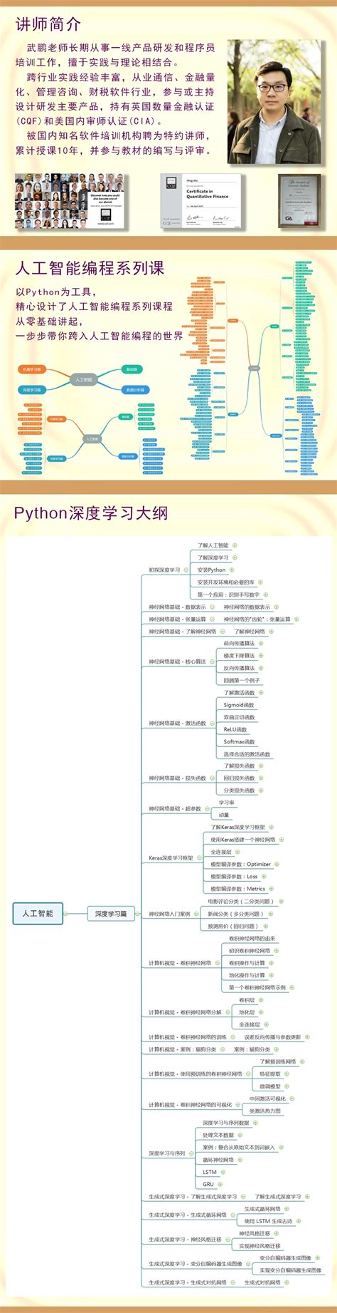 武鹏有课：python深度学习 哔哩哔哩 Bilibili