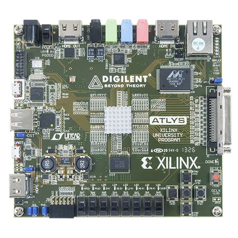 Atlys Spartan 6 Fpga Trainer Board Mgsl