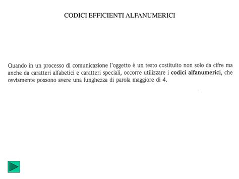 Codici Alfanumerici Schemi E Mappe Concettuali Di Elementi Di Informatica Docsity