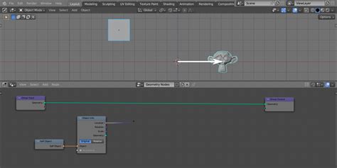 track to constraint using geometry nodes