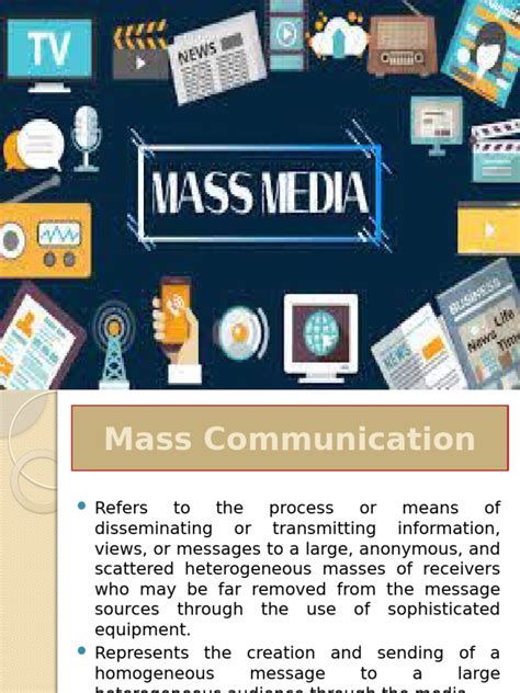 Mass Media And Mass Communication Pdf