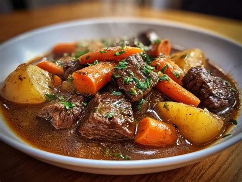 Hearty Beef Stew With Root Vegetables 1 Pot Comfort Magic Hidden