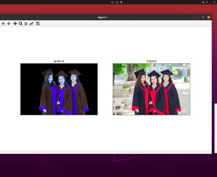 Python OpenCV教程使用 GrabCut 算法实现前景检测 Linux迷