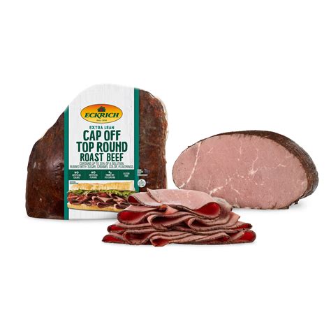 Eckrich Deli Extra Lean Top Round Roast Beef Deli Sliced