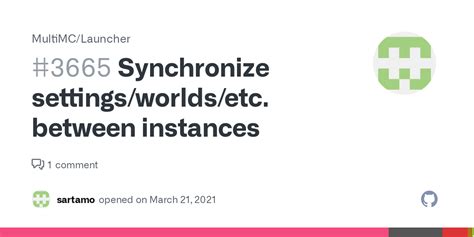 Synchronize Settings Worlds Etc Between Instances Issue MultiMC Launcher GitHub