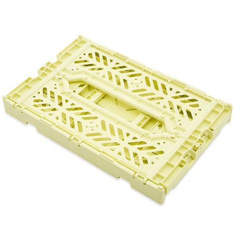 Hay Small Colour Crate In Lime Hay