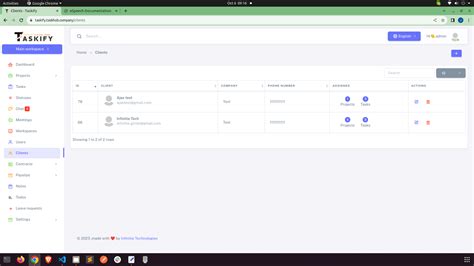 Taskify SaaS Documentation