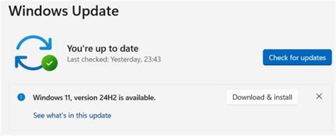 Windows 11 24h2 Update