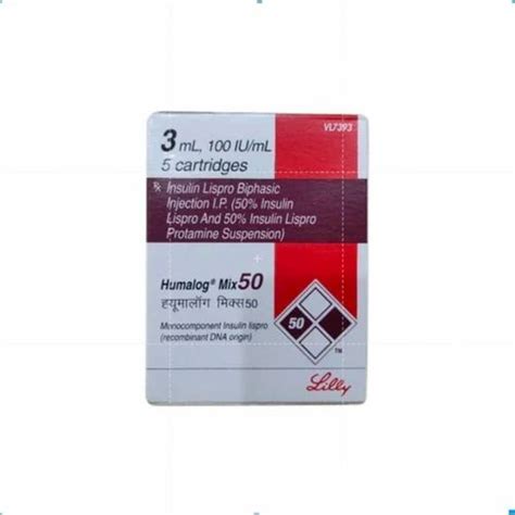 Humalog Mix 50 Injection At ₹ 3200pack Humalog Mix Insulin In New