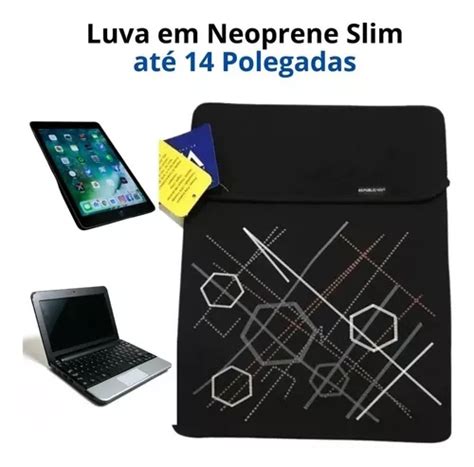 Capa Case Note Tablet Pasta Luva Neoprene 10 Polegadas Mercadolivre