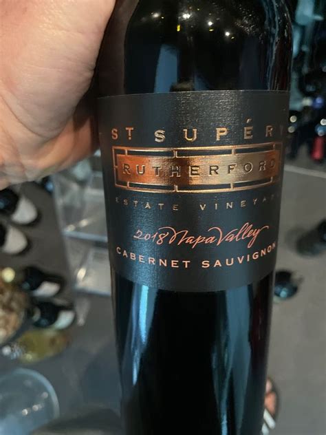 2019 St. Supéry Cabernet Sauvignon RU3 Rutherford Estate Vineyard, USA ...
