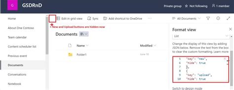 how to hide add new item in sharepoint list using json sharepoint